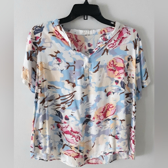 lin | Tops | Lin Cotton Blouse Ml Ptp 225 | Poshmark